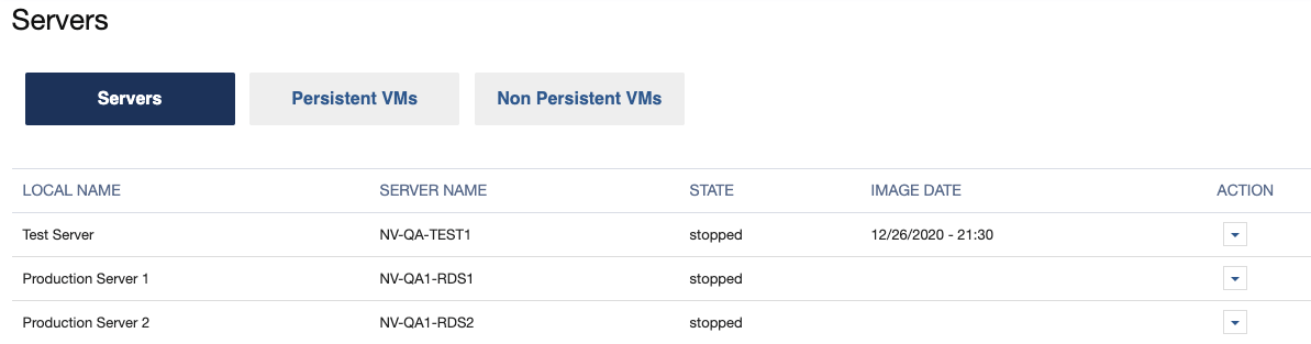Managing Servers - Apporto